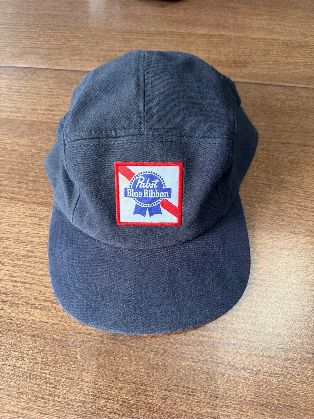 Accessories | Pabst Blue Ribbon Navy Logo Cap | Poshmark